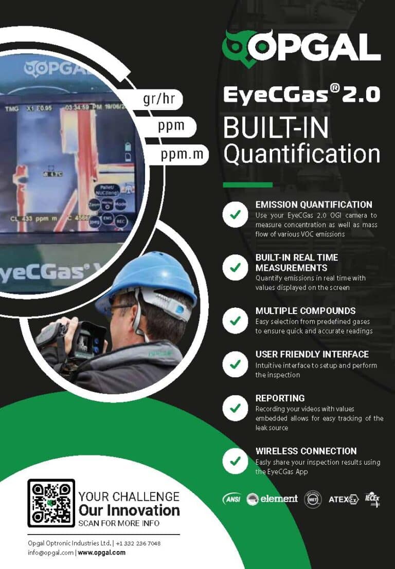 EyeCGas - Gas Imaging Camera - Opgal