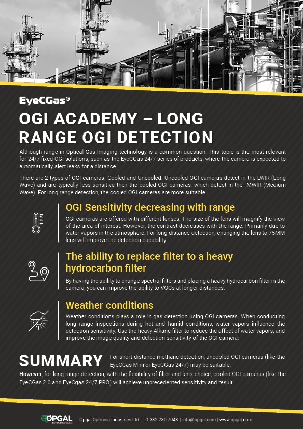 EyeCSite - Quantitative Optical Gas Imaging (QOGI) - Opgal